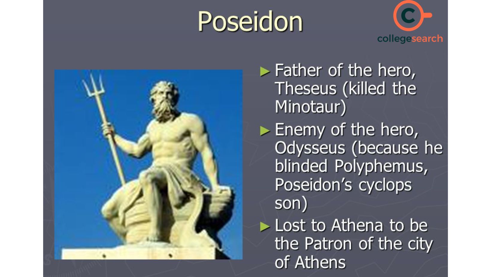 Who is the Father of Commerce: Poseidon, Background Information, Quick ...