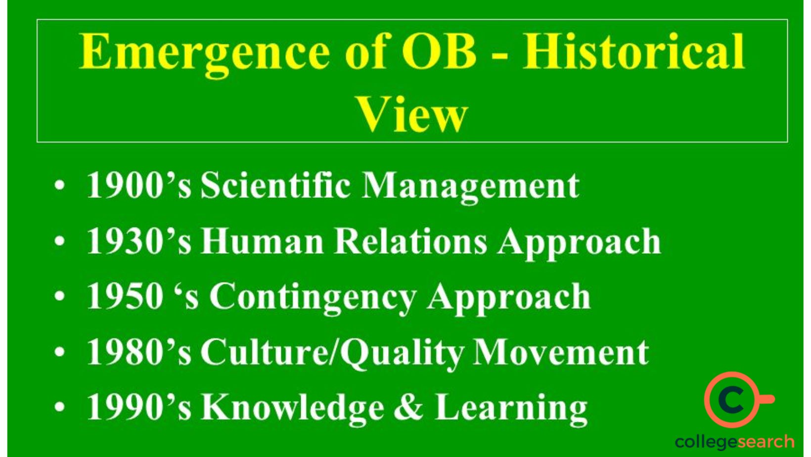 Organizational Behaviour: Definitions, Examples, Characteristics ...