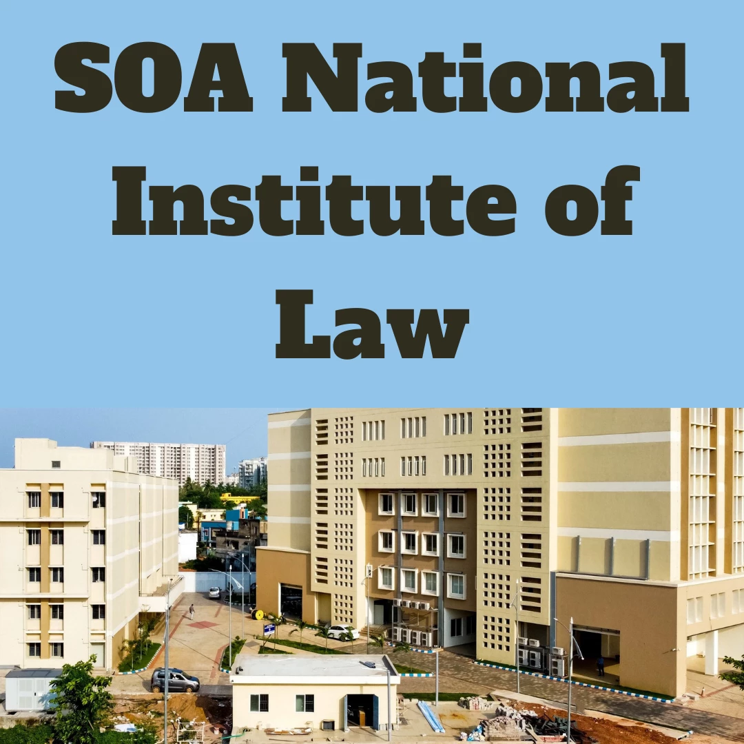 SOA National Institute of Law, Bhubaneswar: Courses, Fees, Admissions ...