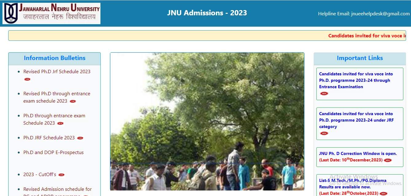 JNU Result (out) @jnu.ac.in | Direct link to download UG, PG exam result