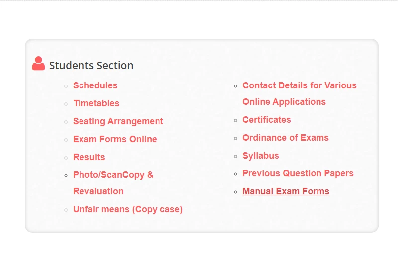 Unipune Exam Form 2024: Check exam time table, how to fill, last date