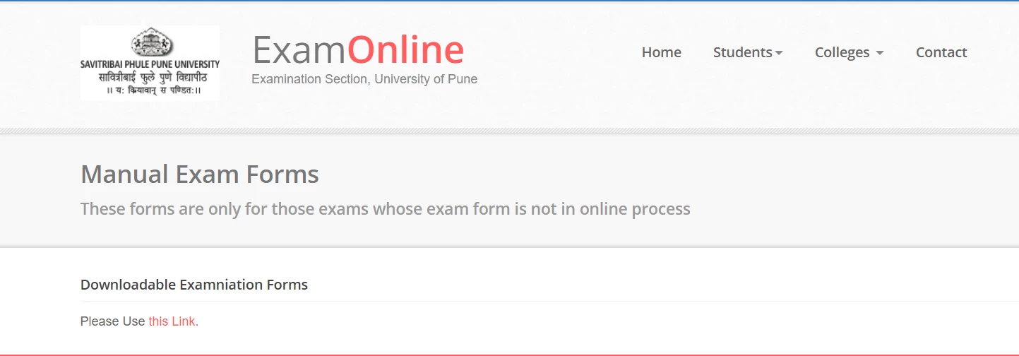 Unipune Exam Form 2024: Check exam time table, how to fill, last date