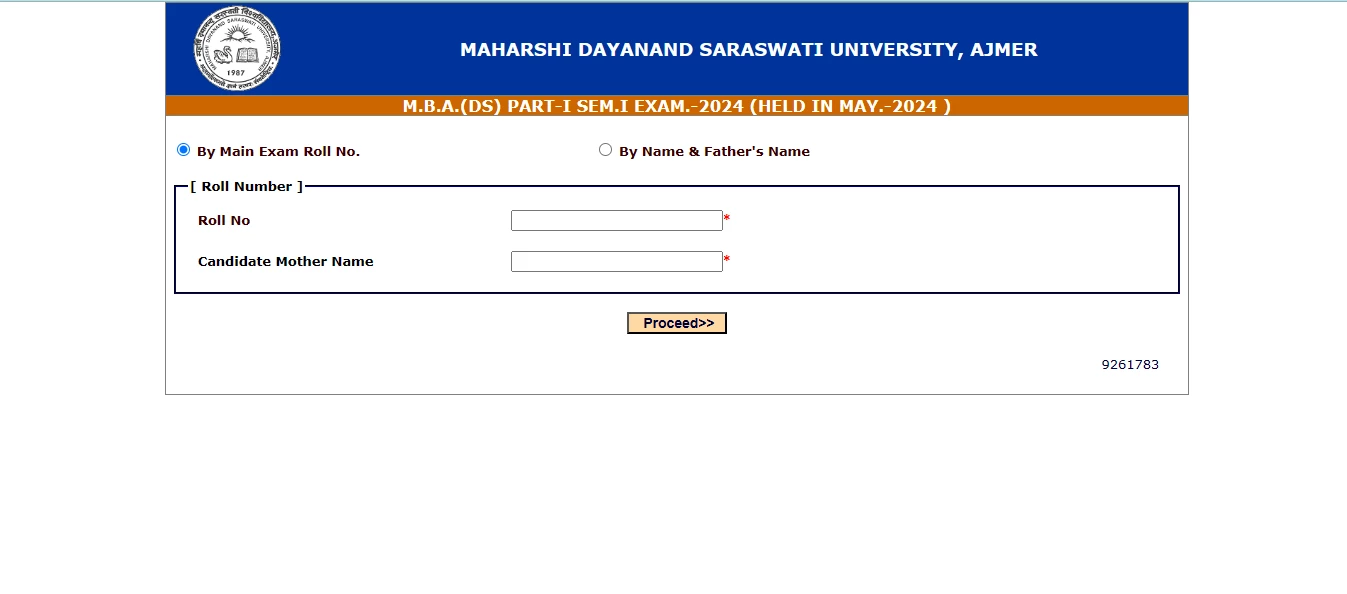 MDSU Result 2025 (Out) @msduexam.co.in. Direct Link to Download Scorecard