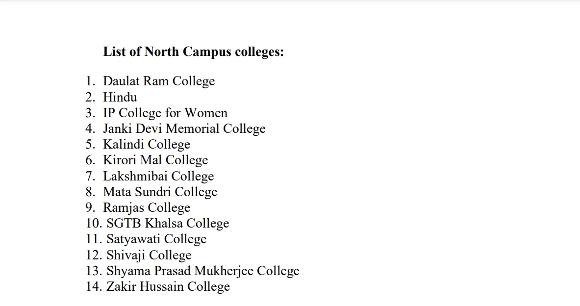 10 Best North Campus Colleges of DU (Delhi University): NIRF Rankings ...