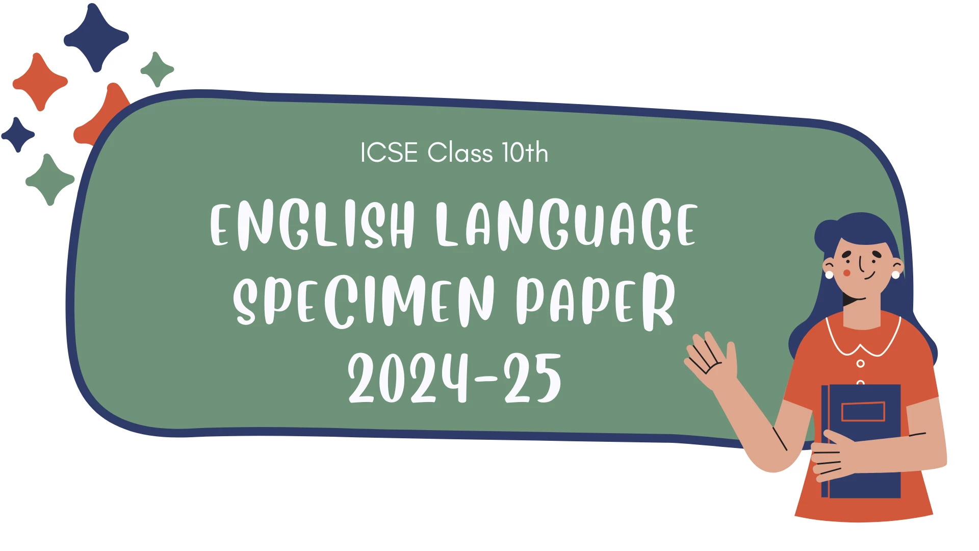 Download ICSE Class 10th English Specimen Paper PDF Free