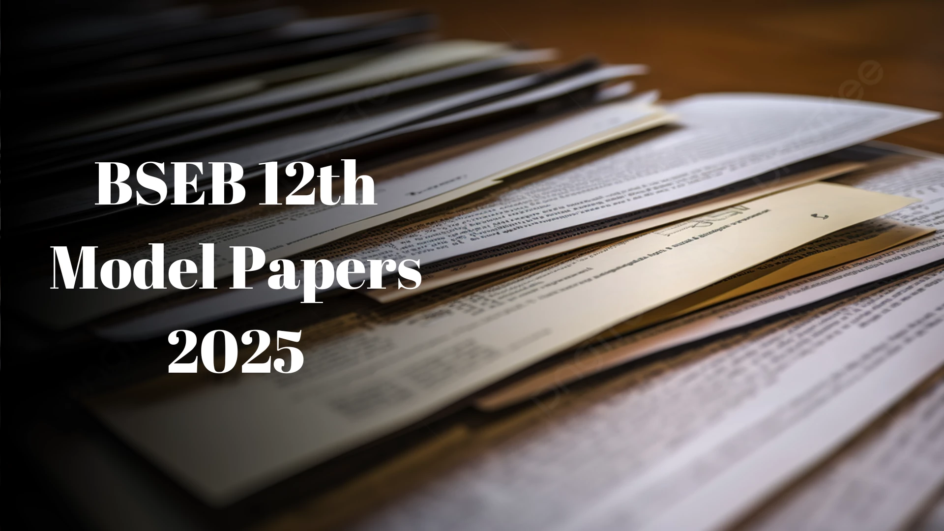 Bihar Board Model Paper 2024: Download Subject-wise BSEB Class 12th ...