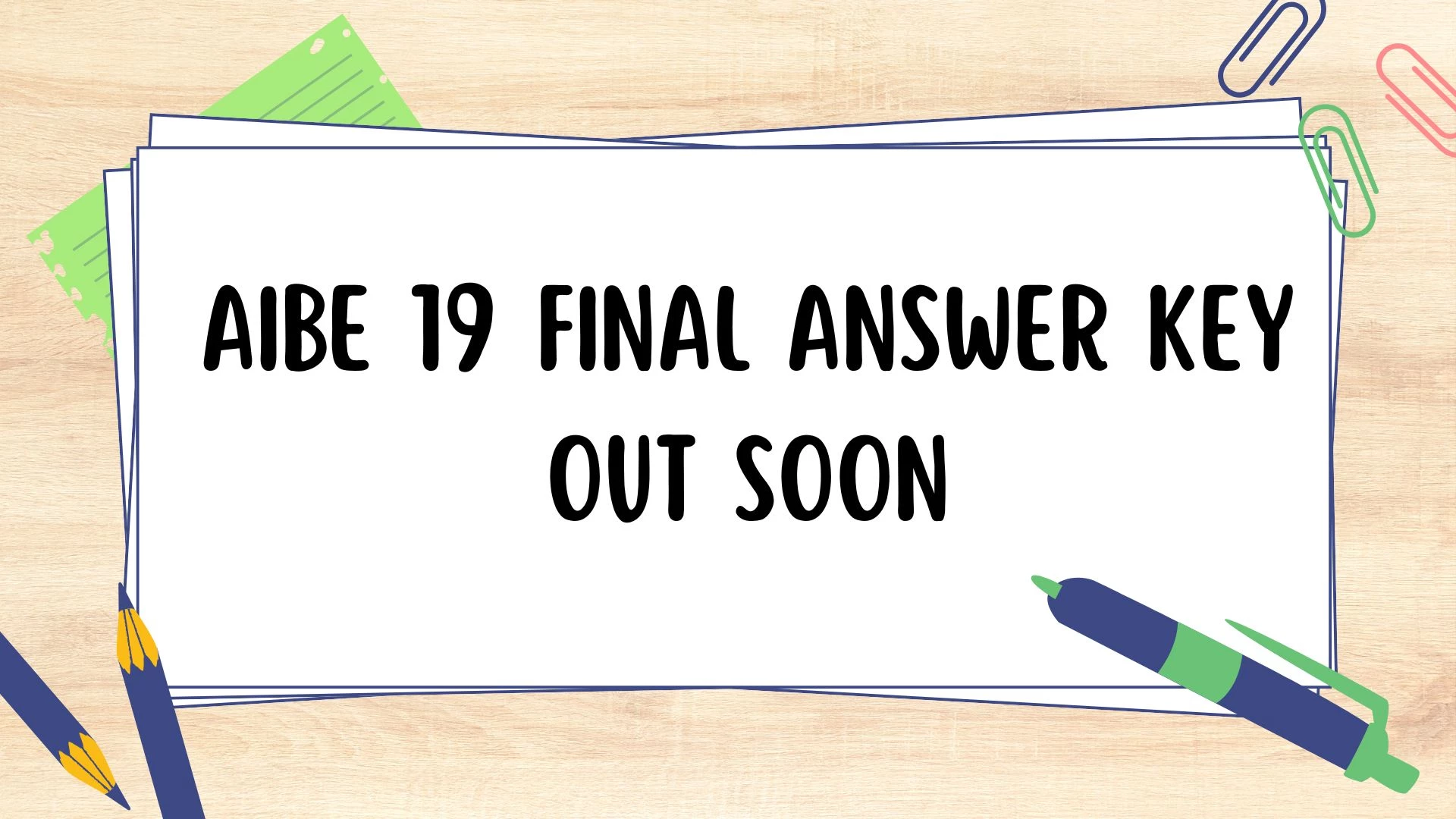 AIBE 19 Answer Key PDF 2024 (OUT) - Final Answer Key OUT Soon, Direct ...