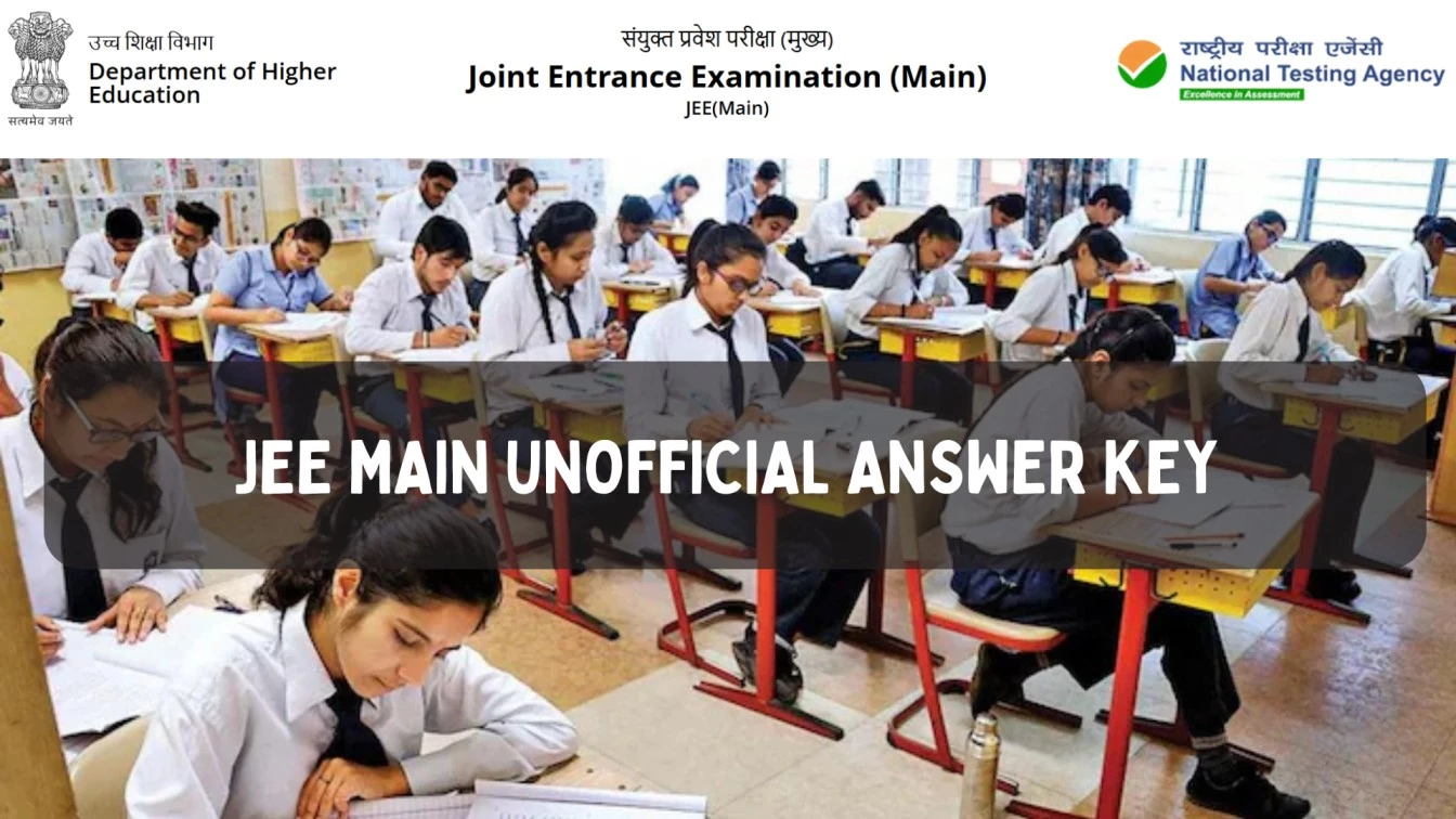 JEE Main Session 2 Answer Key (Out Soon): Download Unofficial JEE Main ...