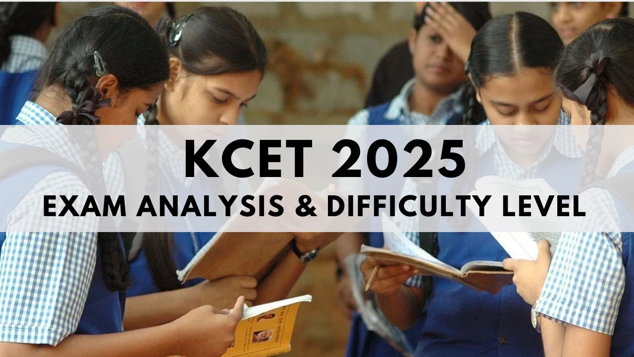 KCET 17th April exam analysis, paper difficulty level, and topics ...