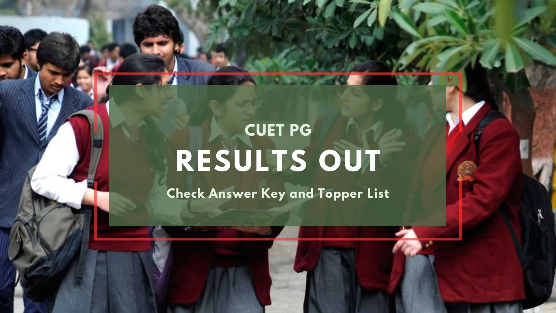 CUET PG 2025 Result Released Now; Check CUET PG Scorecard @exams.nta.ac ...