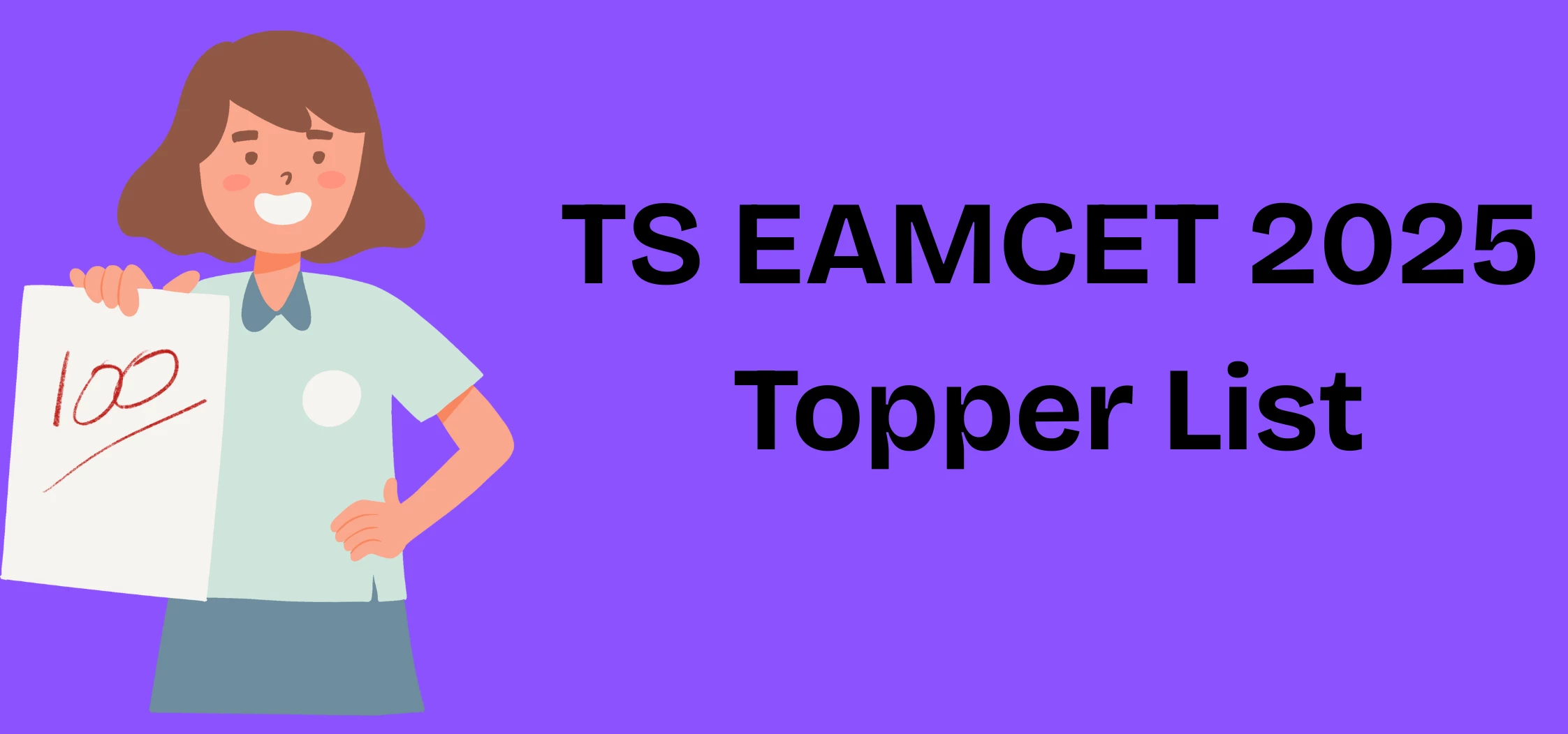 TS EAMCET 2025 Topper List