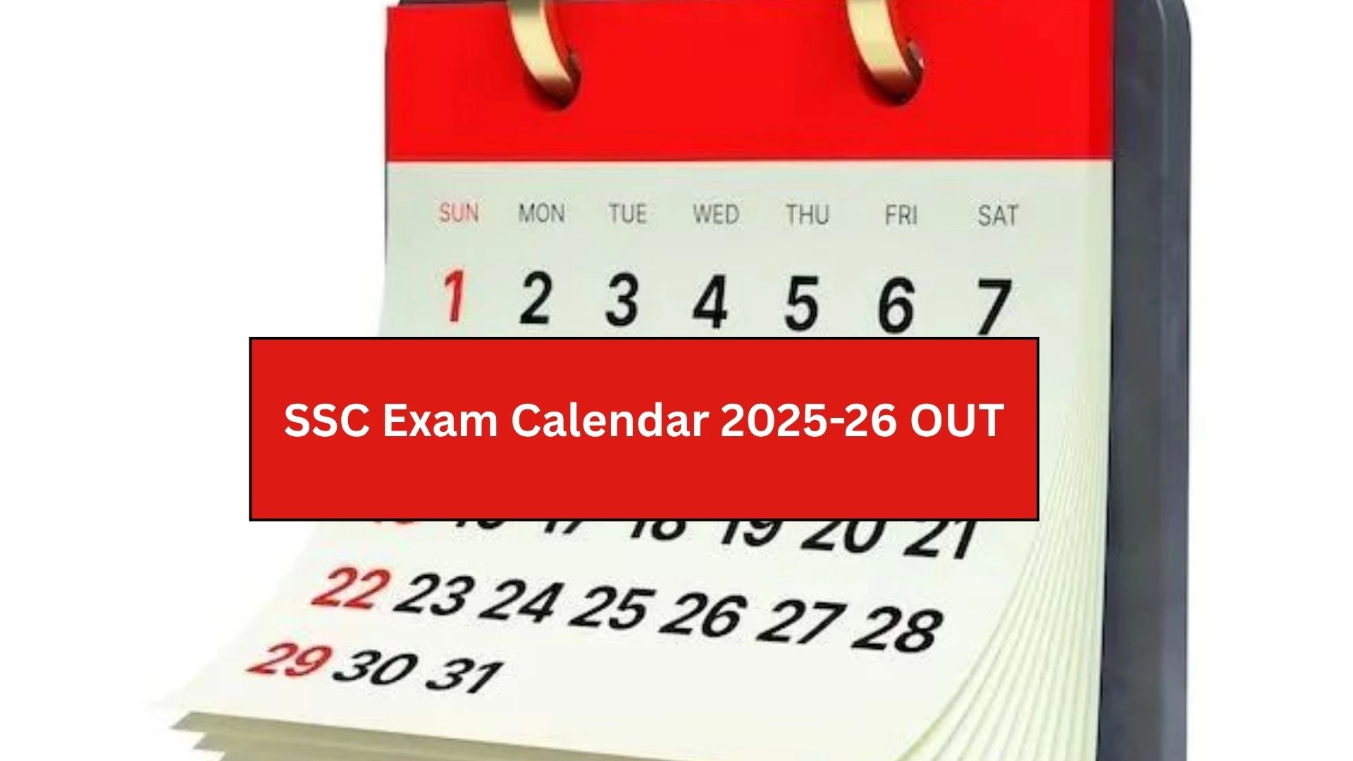 SSC Exam Calendar 2025-26 Released | Updated Dates for CGL, GD, MTS ...