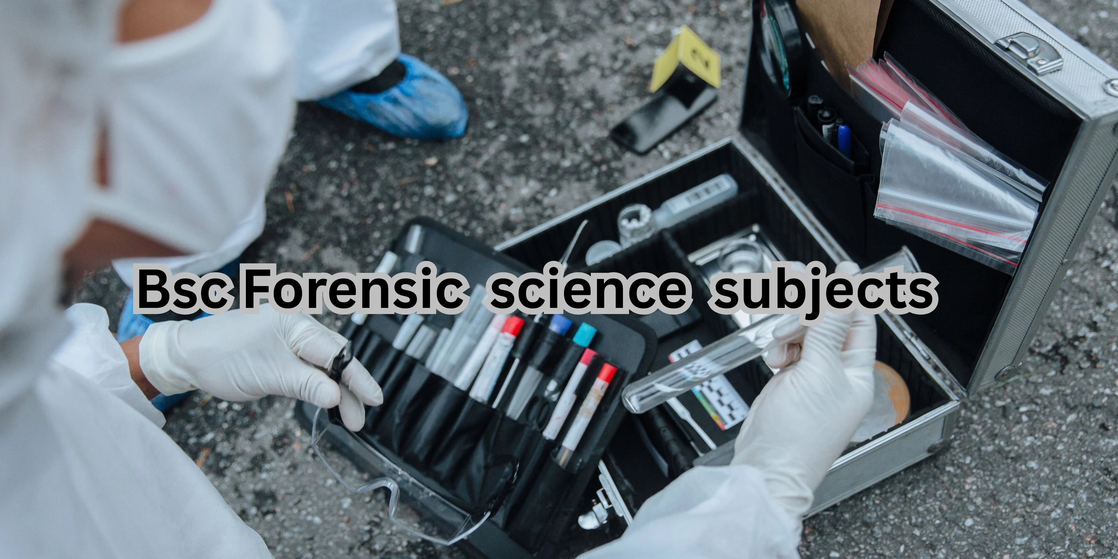 Bsc forensic science subjects