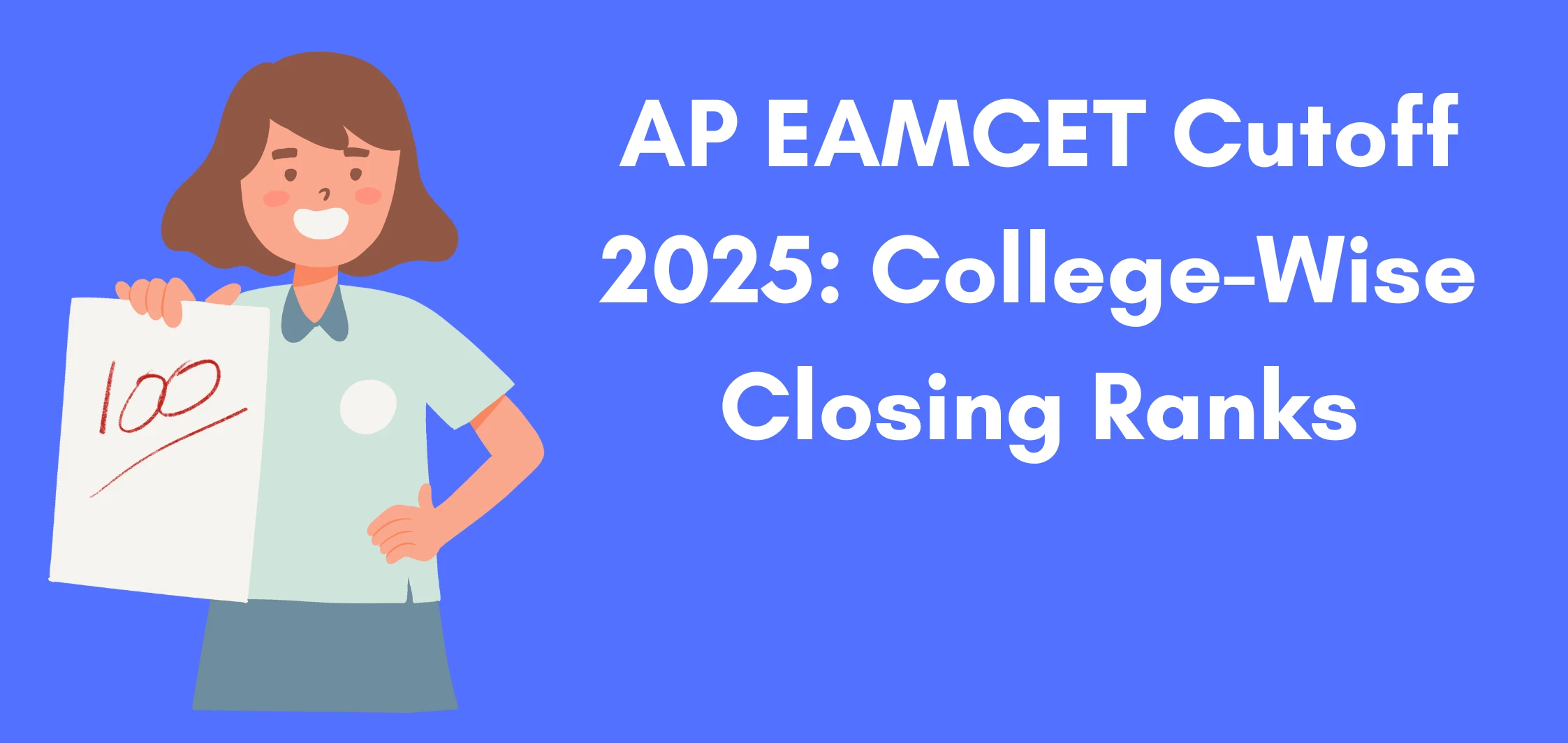 AP EAMCET Cutoff 2025: College-Wise Closing Ranks