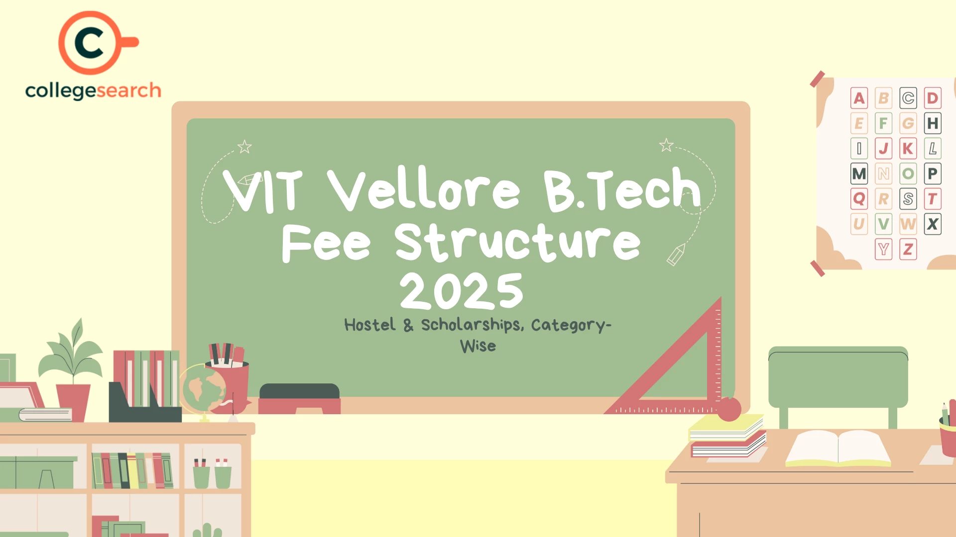 VIT Vellore B.Tech Fee 2025 – Category Wise Tuition, Hostel, Mess ...