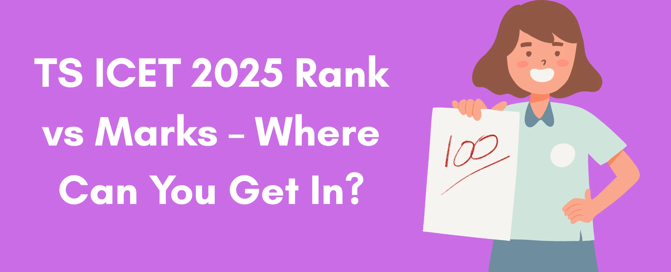 TS ICET 2025 Rank vs Marks – Where Can You Get In?