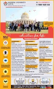 Manipal University, Jaipur Fees, Courses, Branch-wise Fee Structure 2025