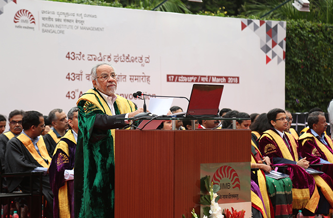 Indian Institute of Management (IIM) Convocation