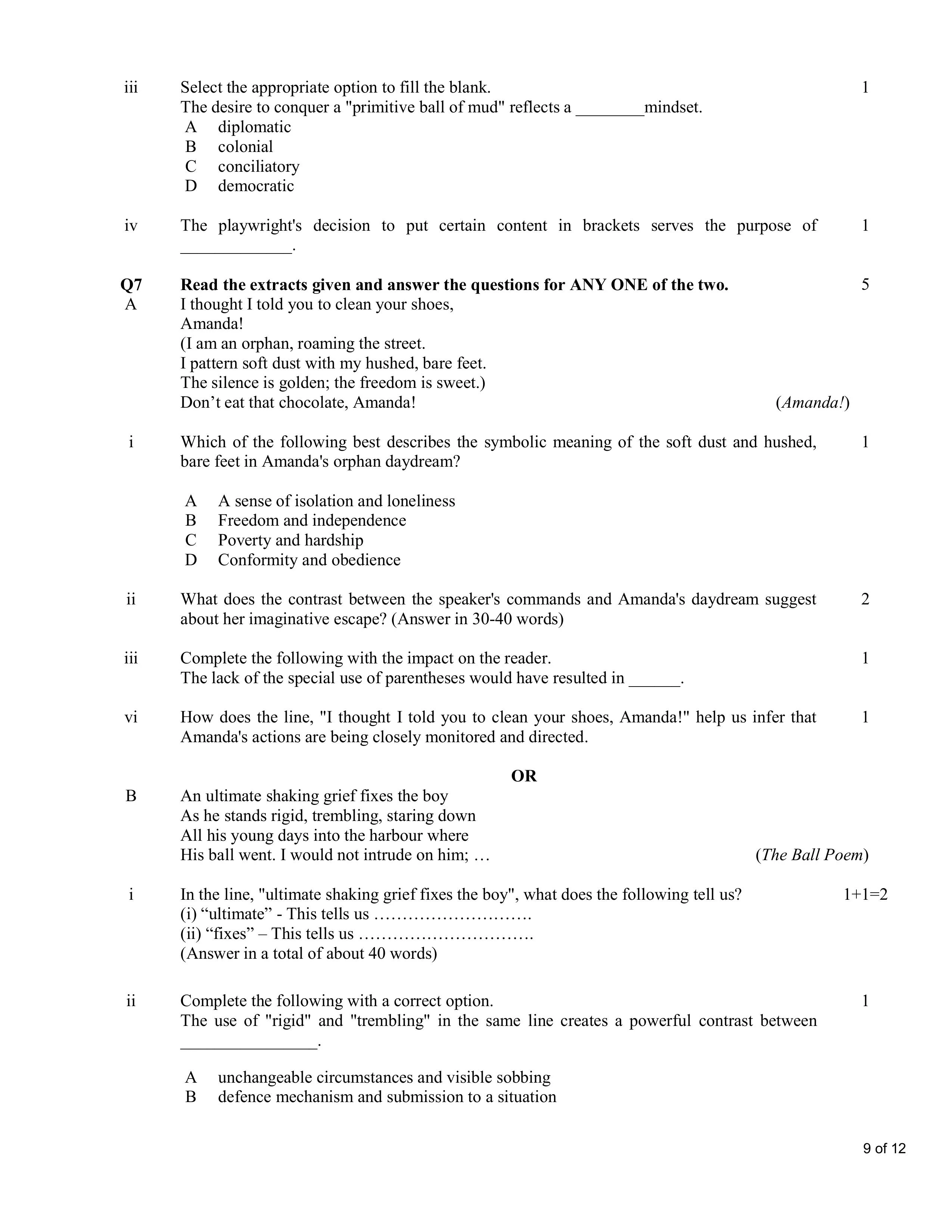 CBSE Class 10 English Question Papers 2024: Download CBSE 10 English ...
