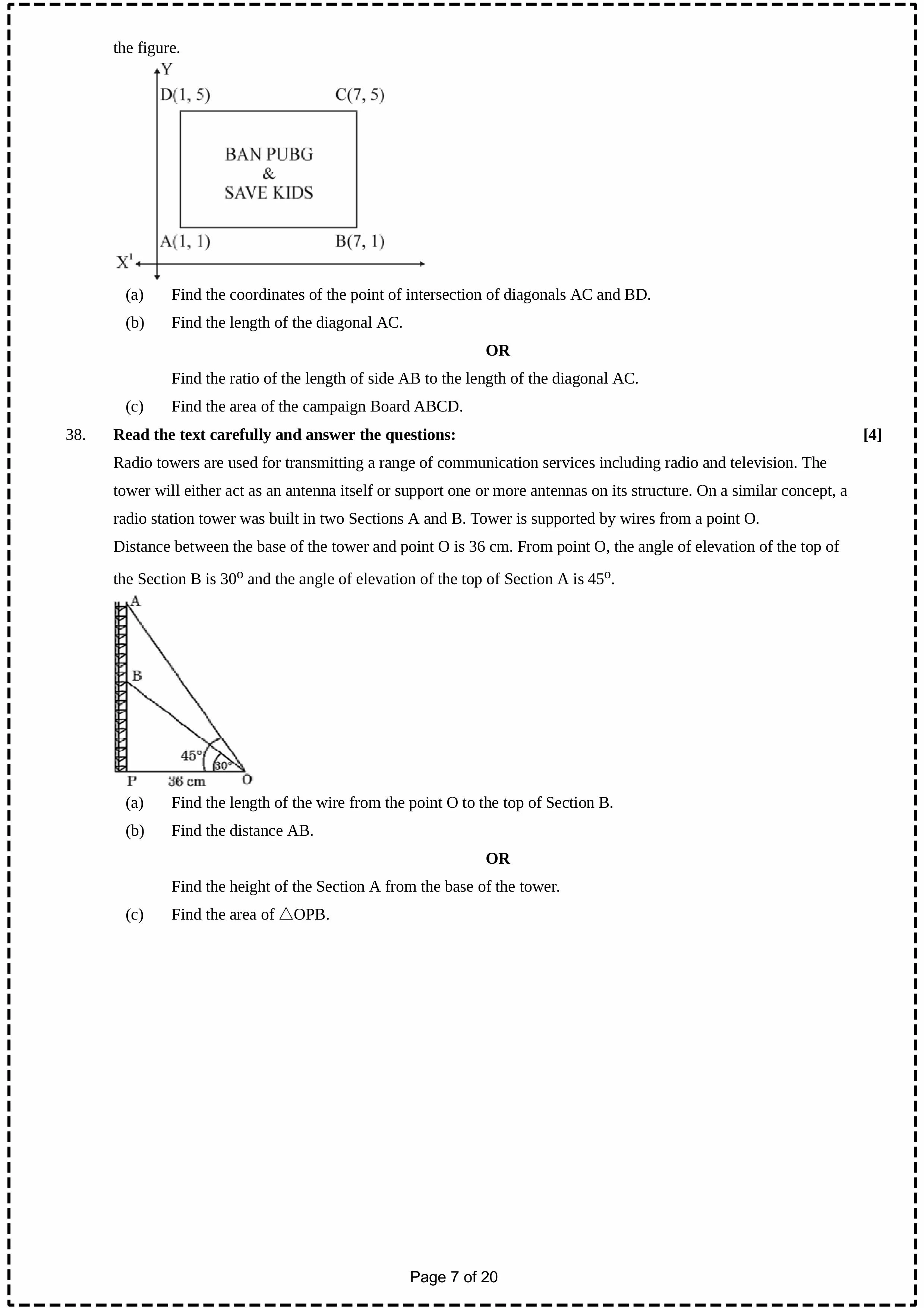 CBSE 10th Maths Previous Year Question Paper PDFs With Solutions 2024 ...