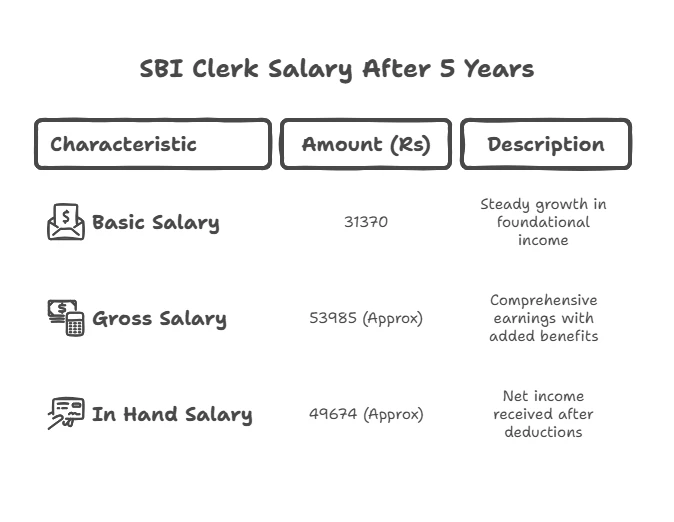 SBI Clerk Salary Structure and In-Hand Pay Analysis 2025