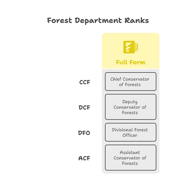DFO, CCF, DCF, ACF Full Form in Forest Department: Salary Per Month ...